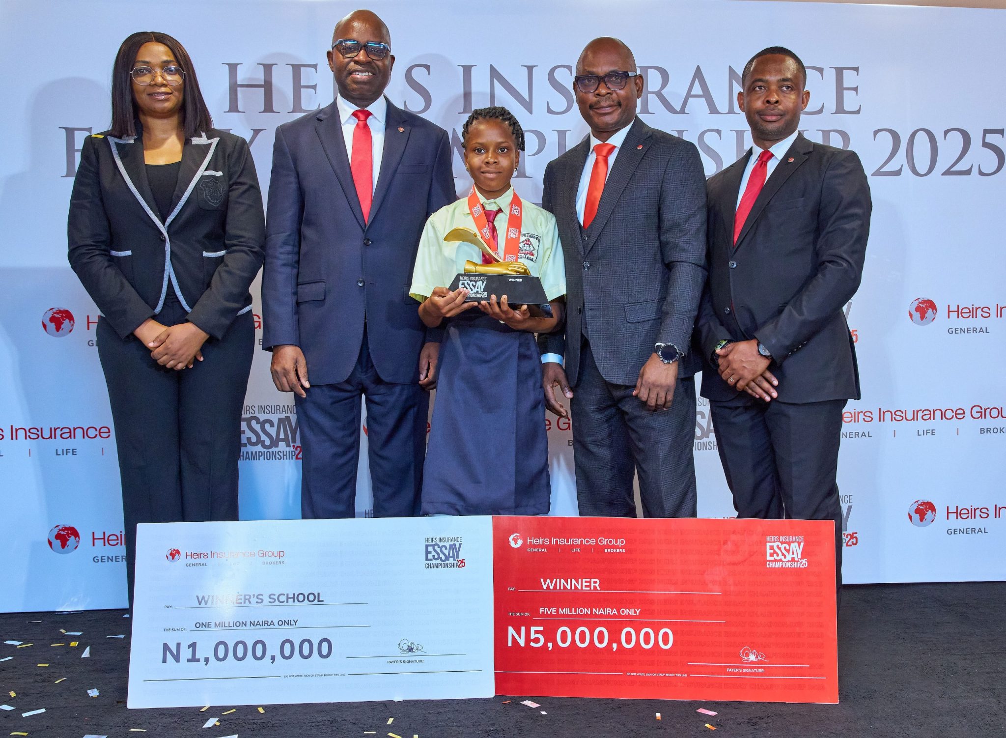 13-year-old Rhema-Love Abraham Emerges Winner of 2025 Heirs Insurance ...